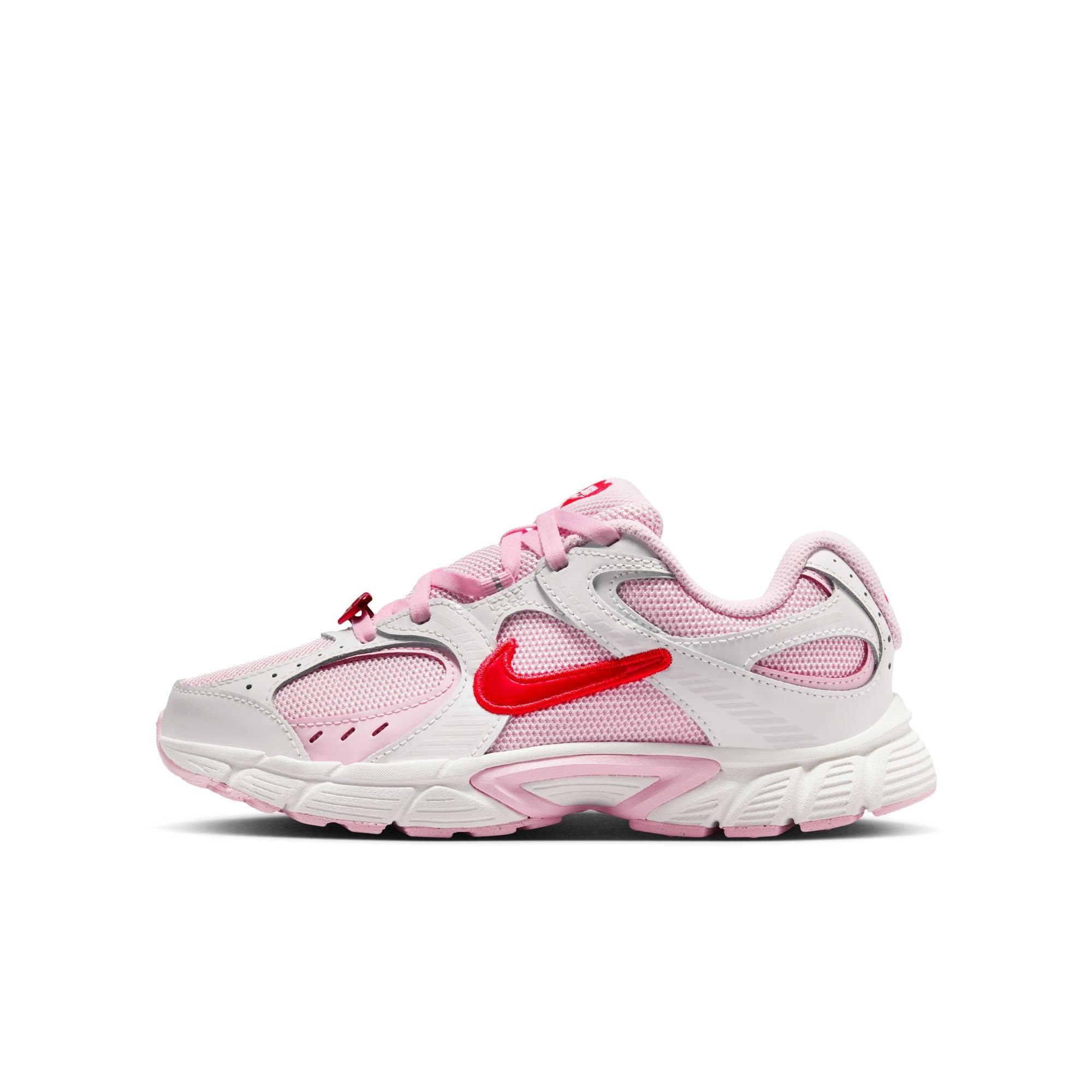 KIDS NIKE V5 RNR GS (SUMMIT WHITE/LT CRIMSON/PINK FOAM)